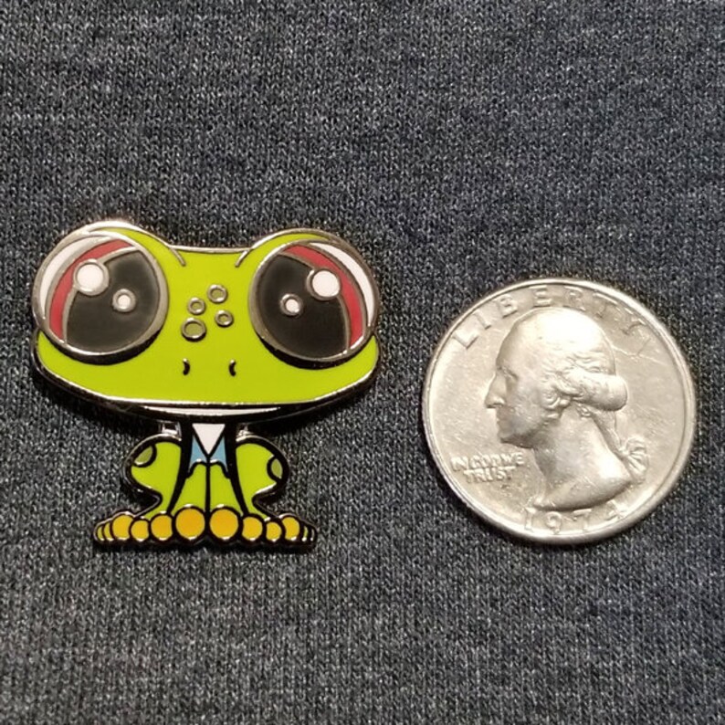 Cute Tree Frog Enamel Pin Tree Frog Pin Gift Hard Enamel | Etsy