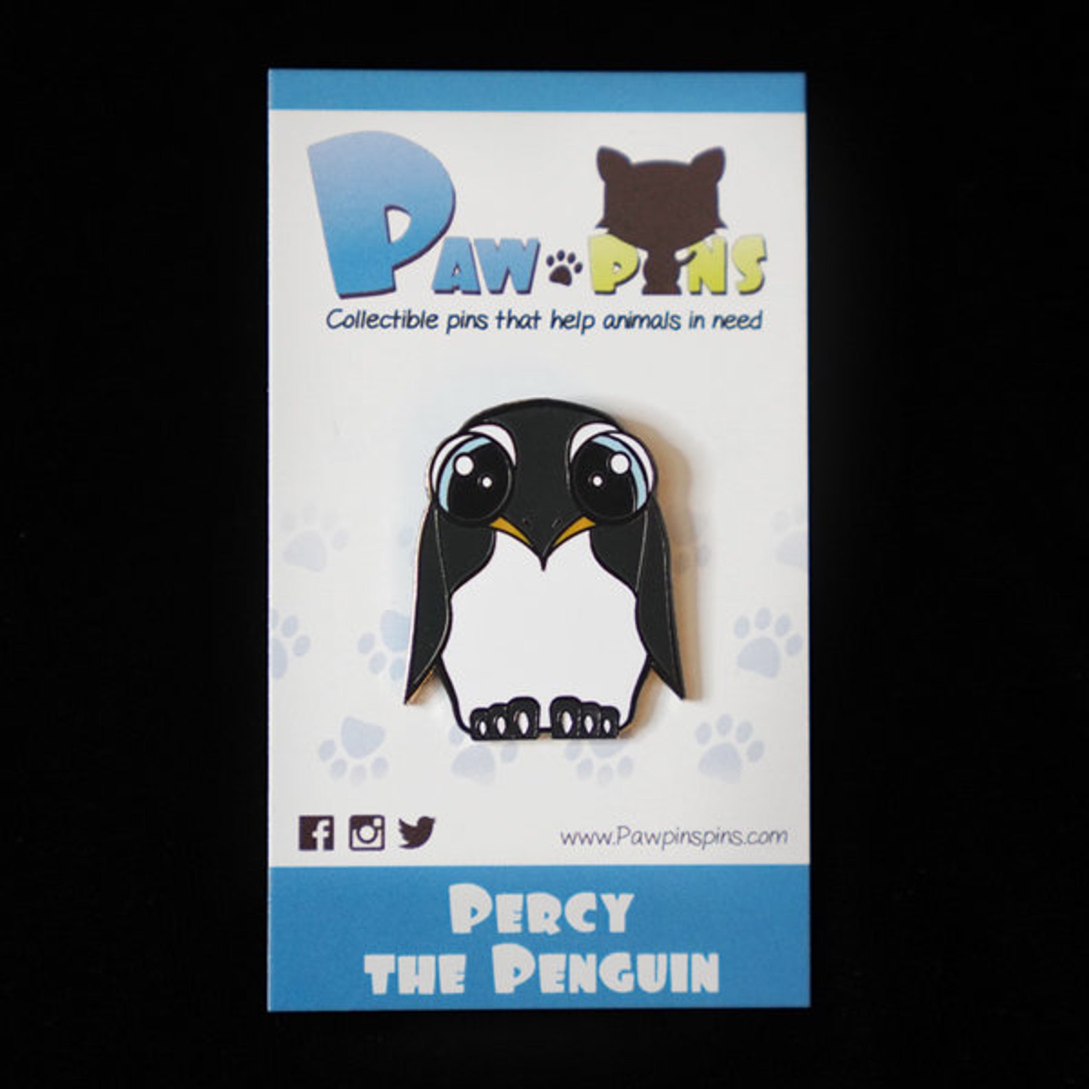 Cute Penguin Enamel Pin Penguin Pin Gift Hard Enamel Animal - Etsy