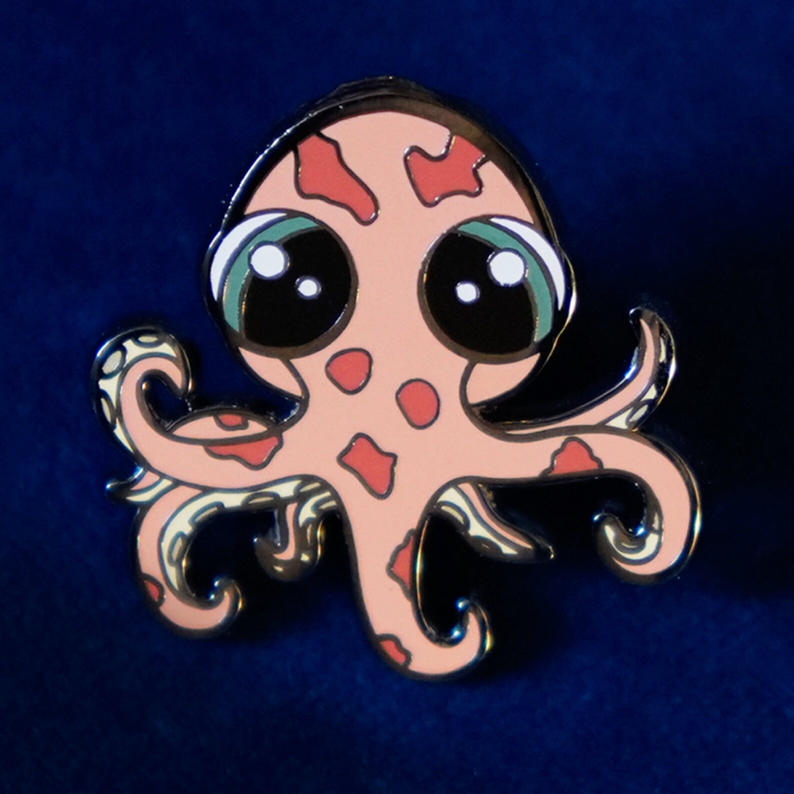 Cute Octopus Enamel Pin Octopus Pin Gift Hard Enamel Animal | Etsy