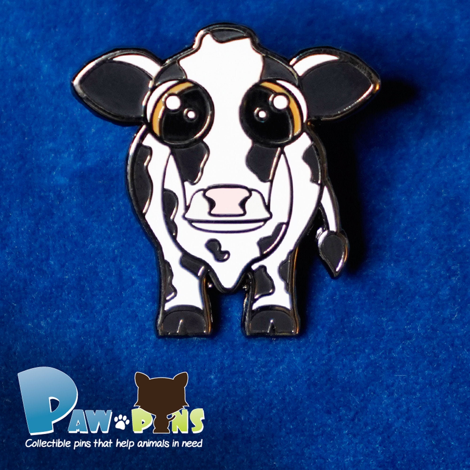 Cute Cow Enamel Pin Cow Pin Gift Hard Enamel Cow Pin Animal - Etsy Canada
