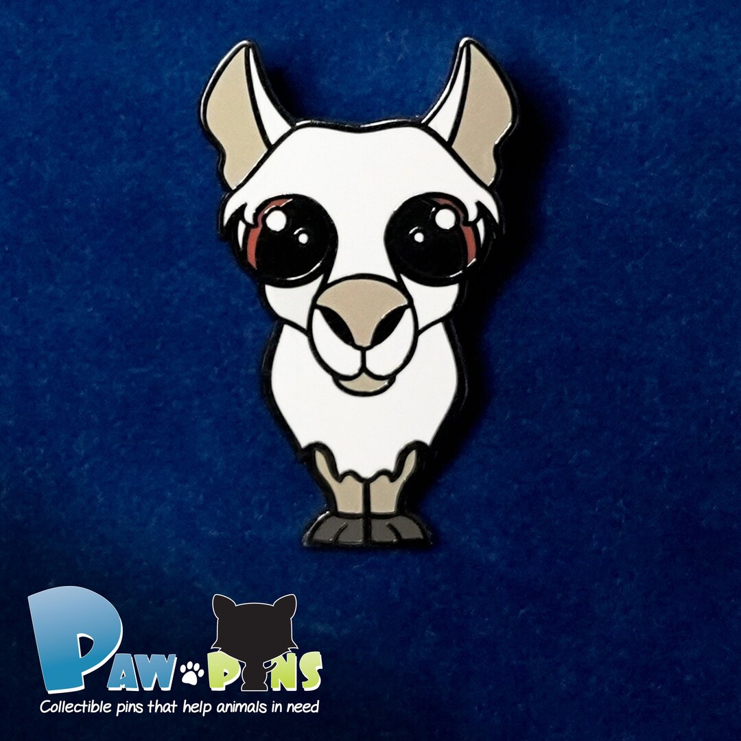 Cute Llama Enamel Pin, Llama Pin Gift, Hard Enamel Animal Pin, Animal ...