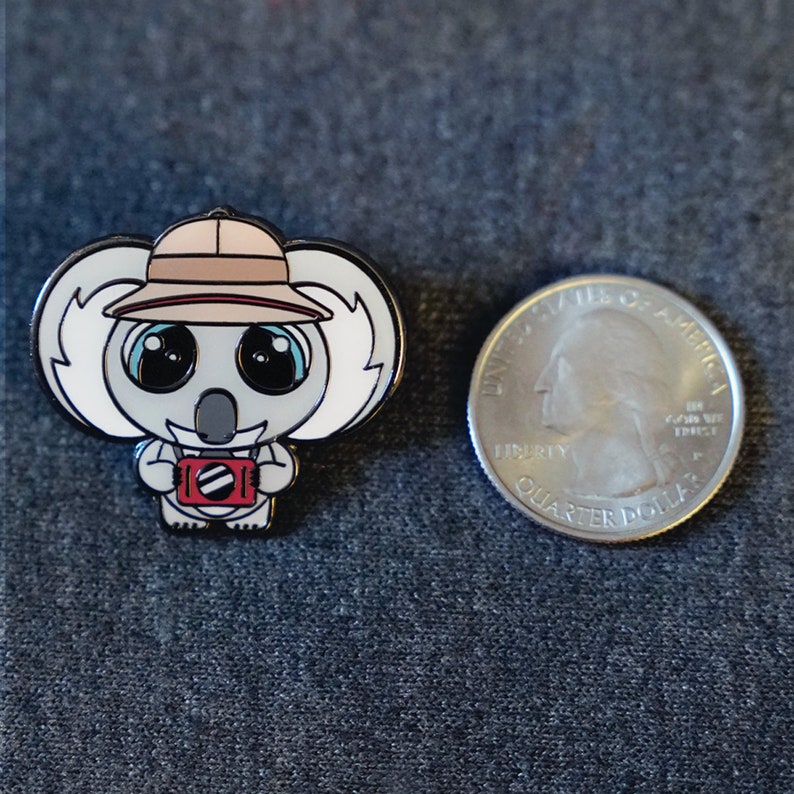 Cute Koala Enamel Pin Koala Pin Gift Hard Enamel Animal Pin - Etsy