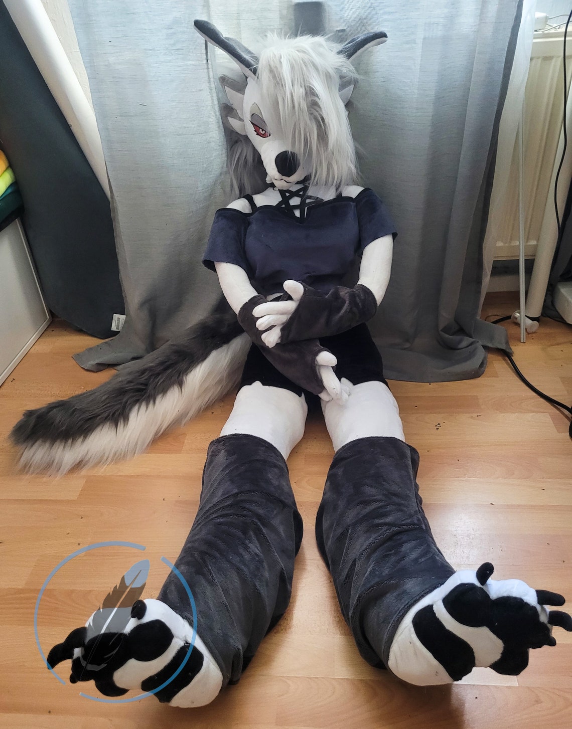 Lifesize Helluva Boss Loona Plush Etsy