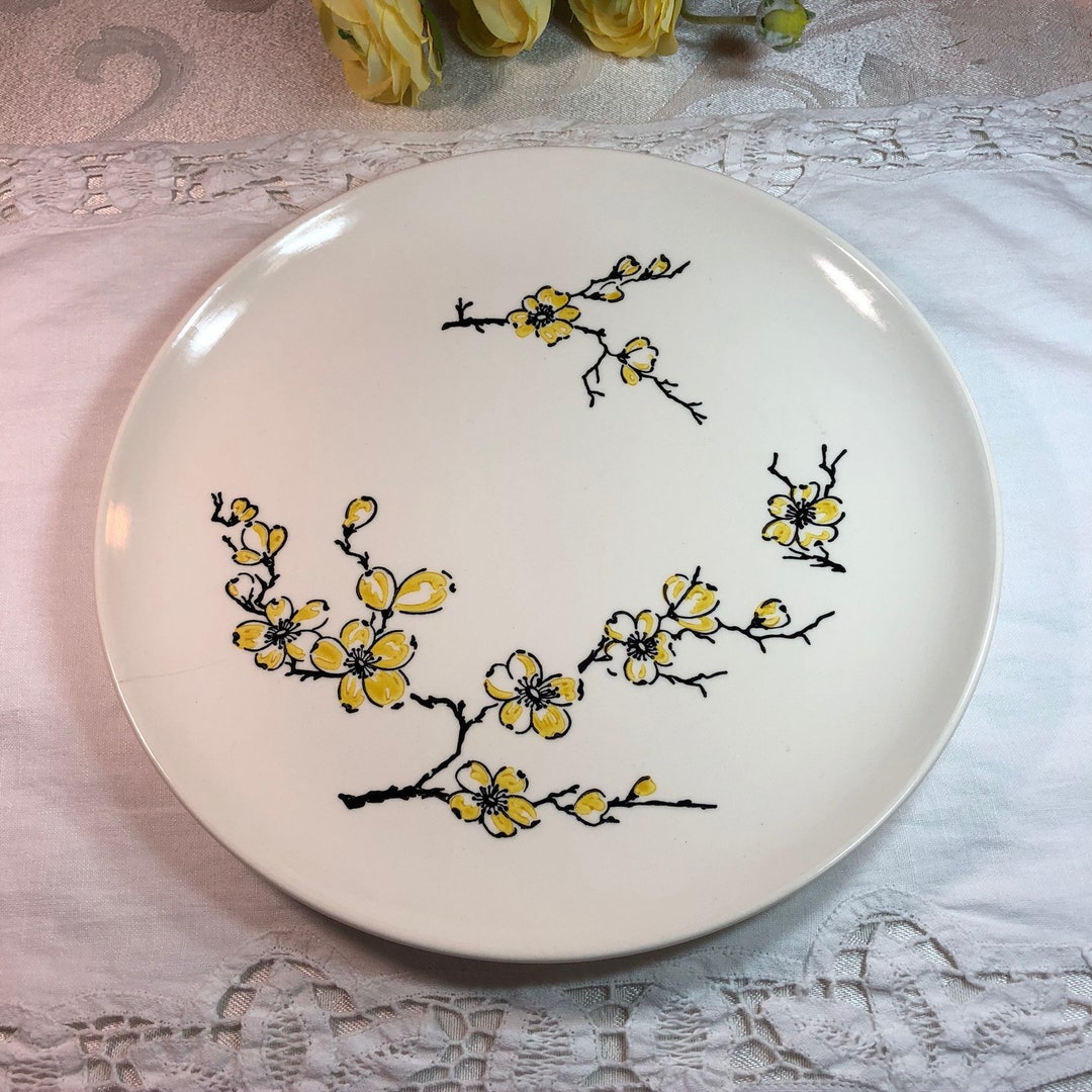 Dinner Plate by Marcrest Stetson, Dixie Dogwood Pattern, Made in ...