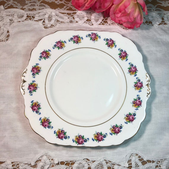 Dinner Plate by Colclough China or Vintage Salad Plate | Etsy