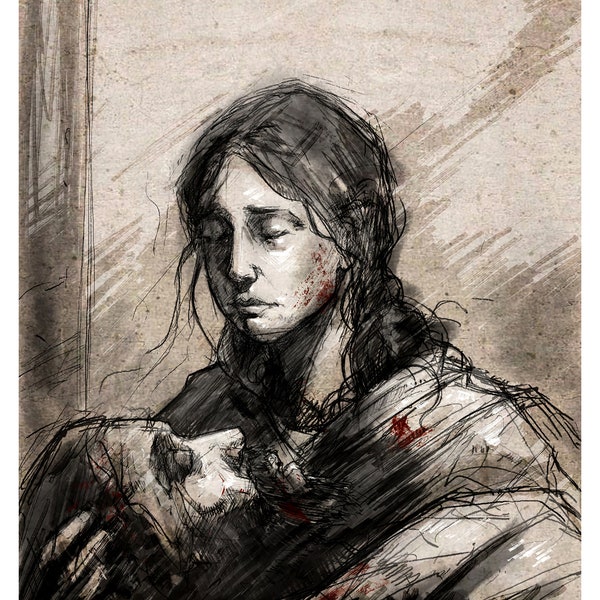 Pieta Painting - Etsy