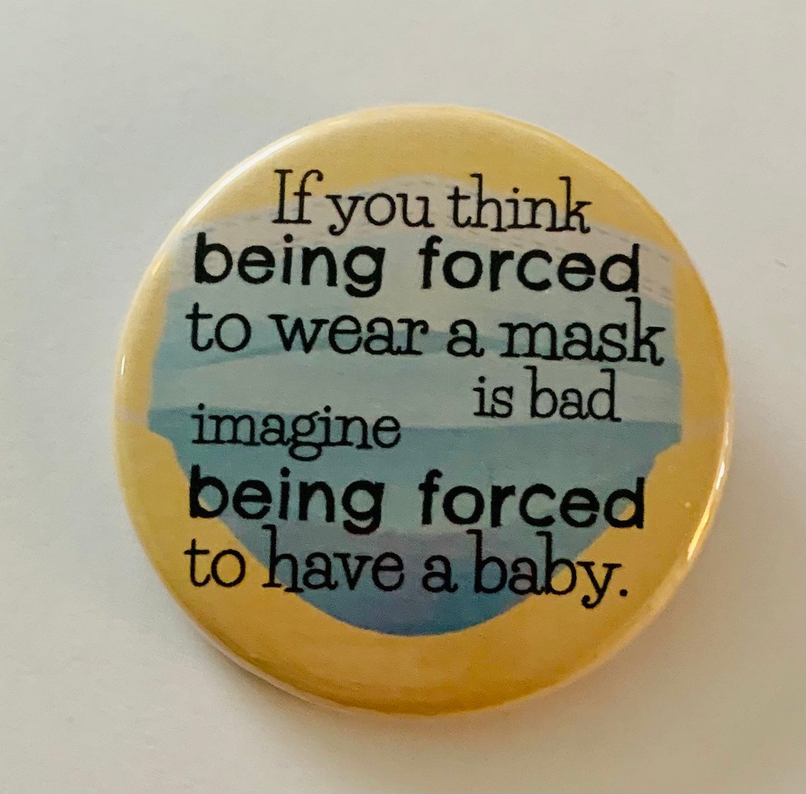 My Body My Choice 1.75 Inch Pinback Button Pro Choice - Etsy