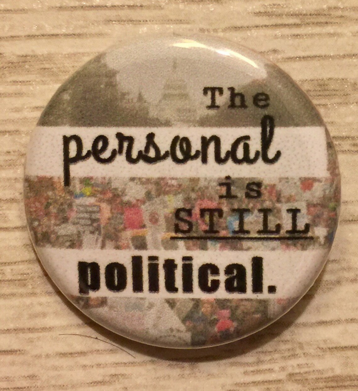 The Personal is Political 1.25 Inch Political Button - Etsy