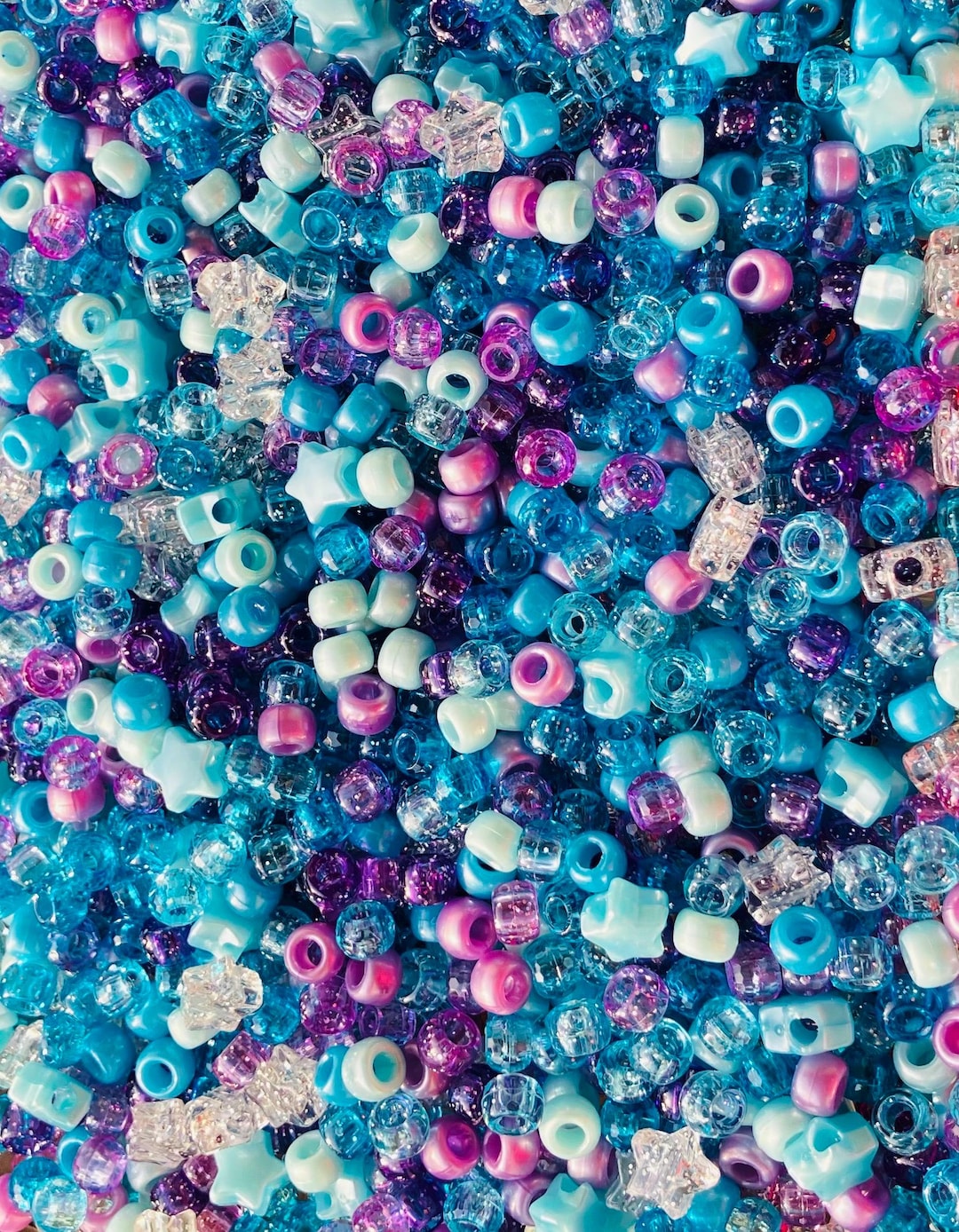 Princess Mimsy Custom Plastic Pony Beads Blend - Etsy
