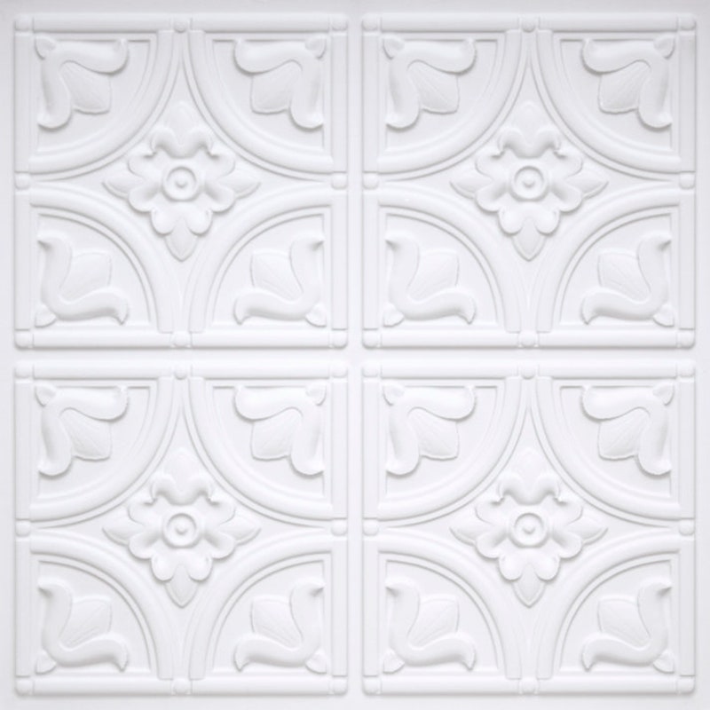 Faux Ceiling Tile Wallpaper - Etsy