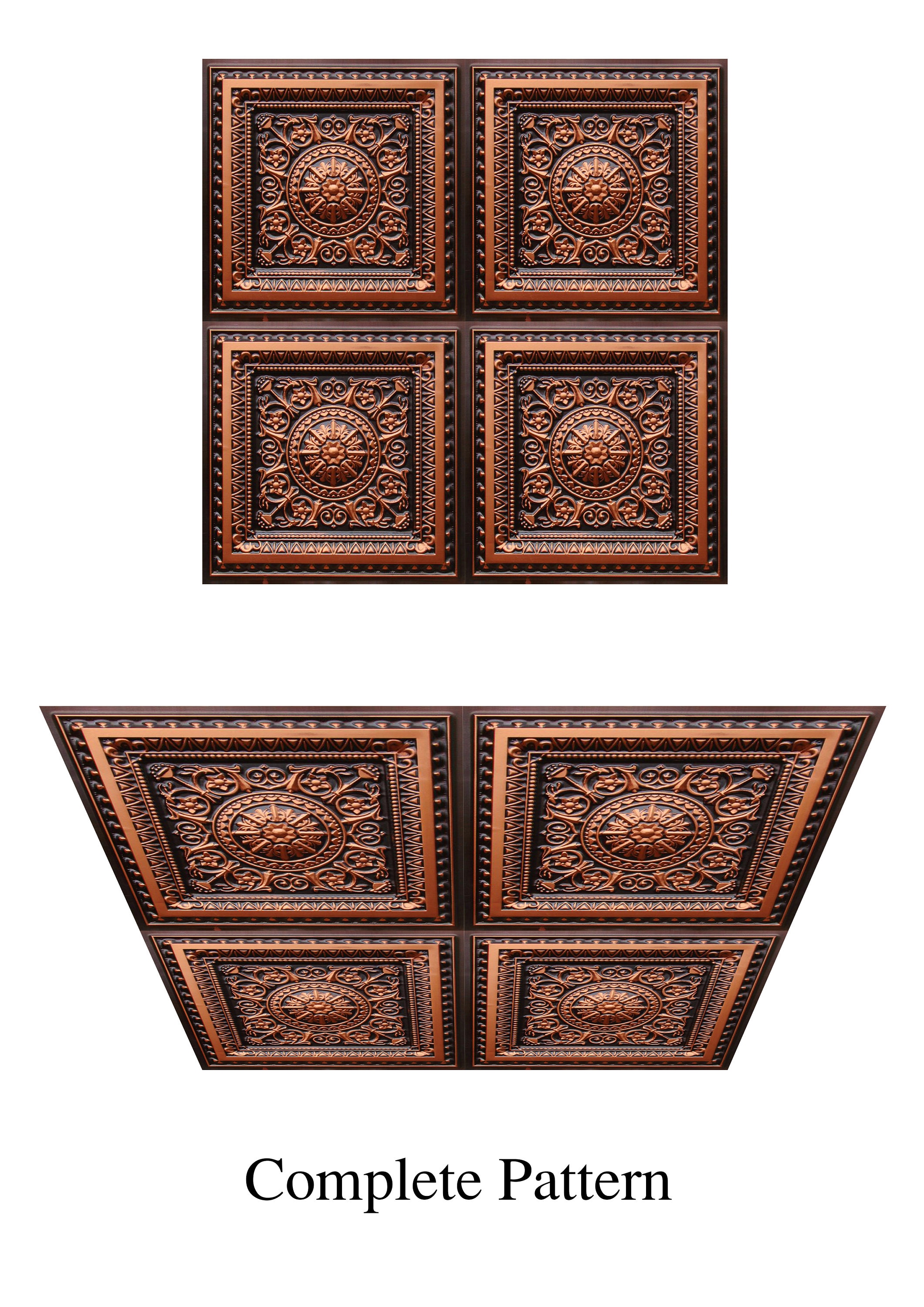 Faux Tin Decorative PVC Ceiling Tile / Wall Art / Wall Tile / | Etsy