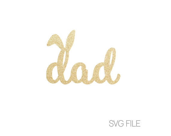 Dad Bunny Rabbit SVG Easter Dad SVG Digital Download Dad | Etsy