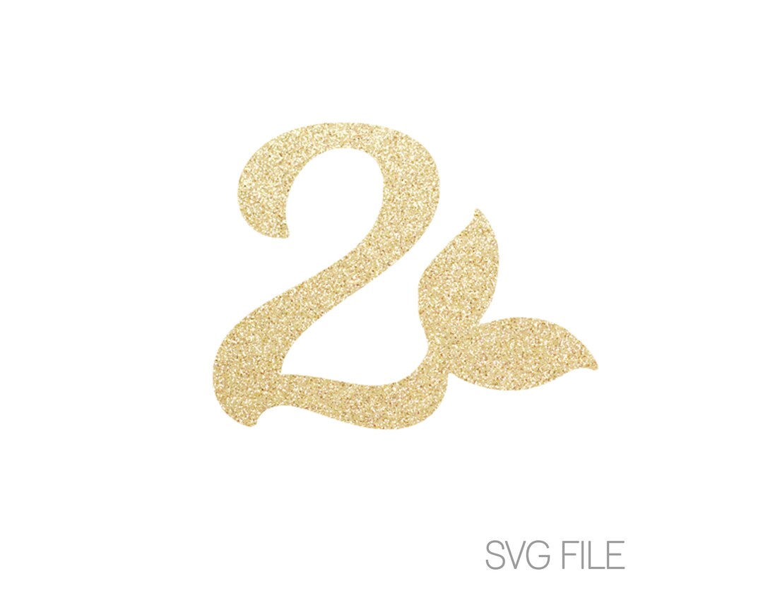 2 Mermaid Tail SVG | Iron on SVG | Under the Sea | Mermaid Party | 2nd ...