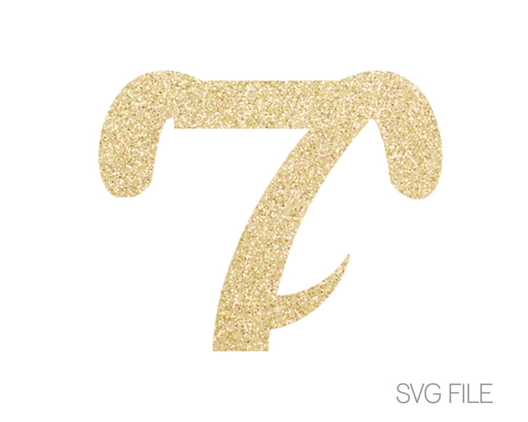 7 Dog SVG File | Seventh Birthday SVG | Dog SVG | 7th Birthday | Puppy ...