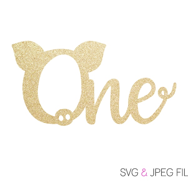 Pig Svg - Etsy