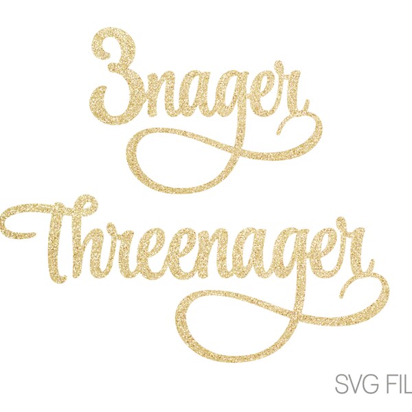 Threenager - Etsy
