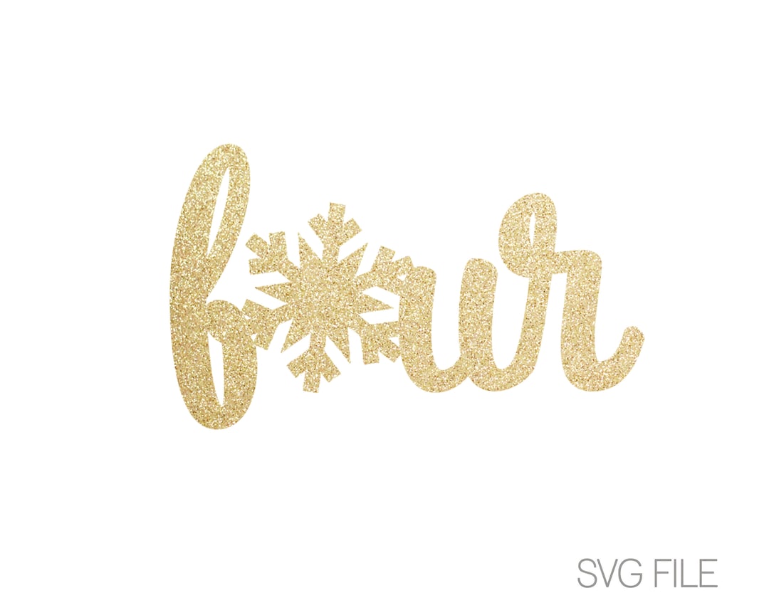 Four Snowflake SVG | 4 Snowflake SVG | Digital Download | Svg - Etsy
