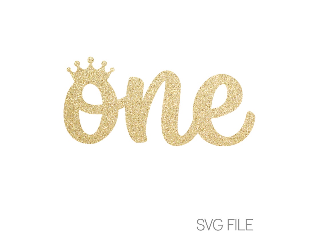 Princess One SVG | Crown SVG | Digital Download - Etsy