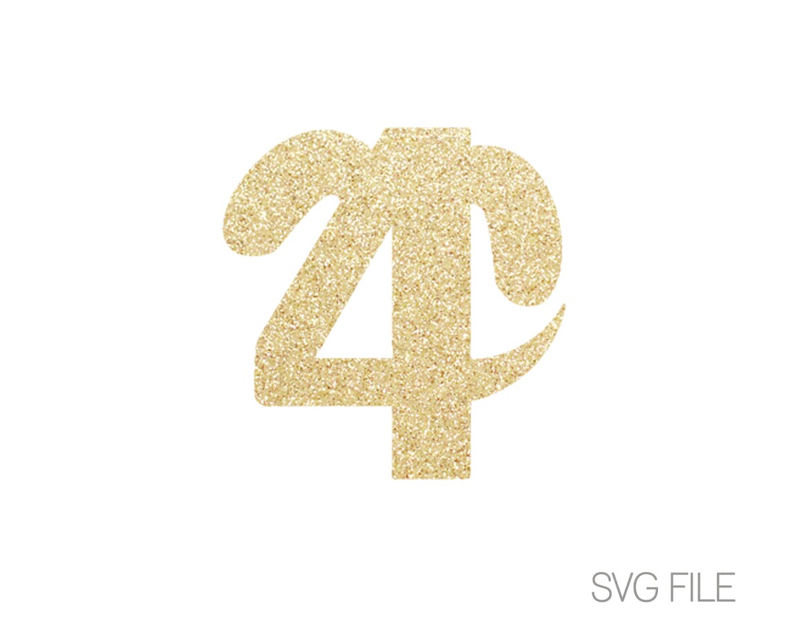 4 Dog SVG File 4th Birthday SVG Dog SVG Fourth Birthday - Etsy