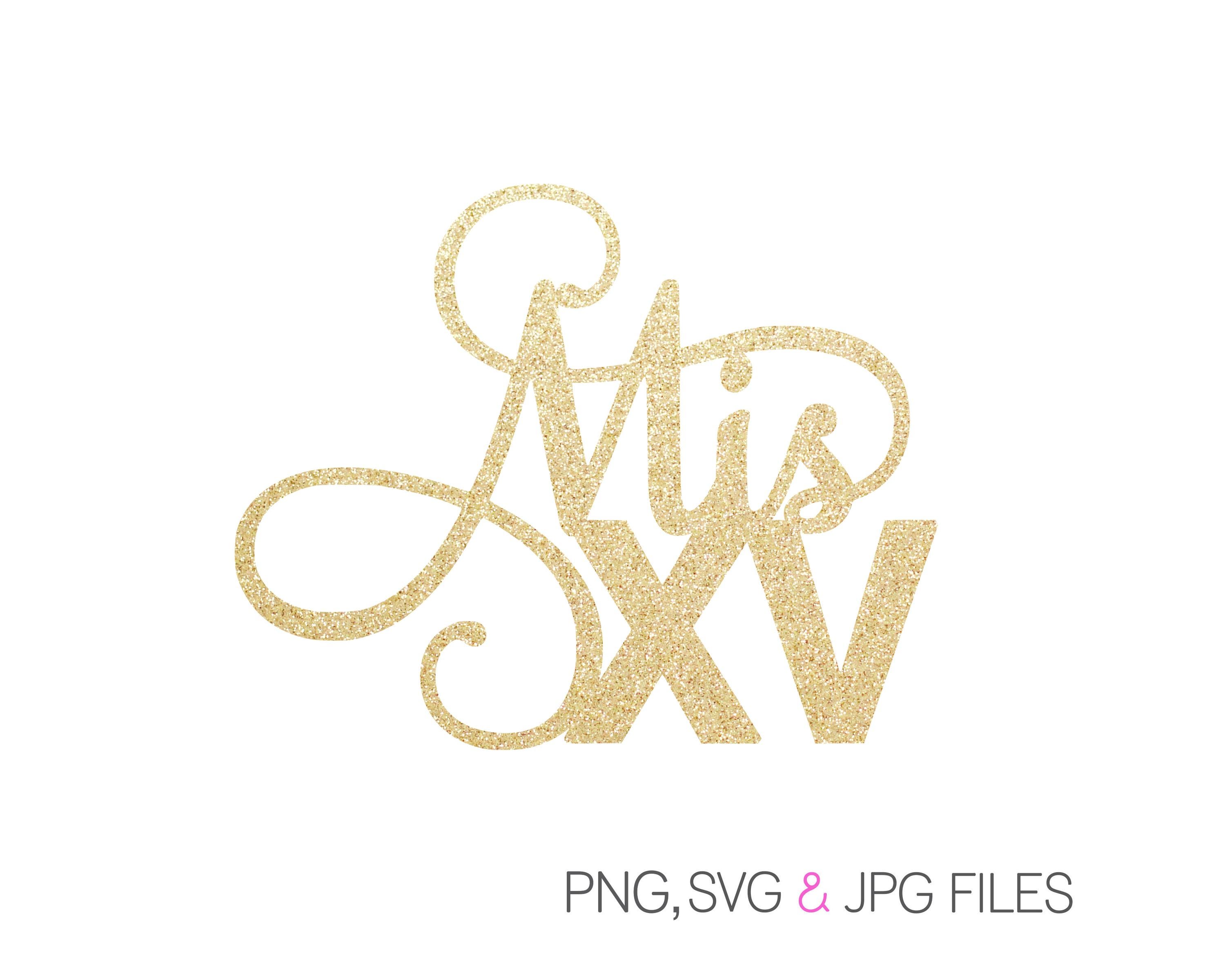 Mis Quince Años Logo Hd Mis Quince Anos Quinceañera 15th Birthday