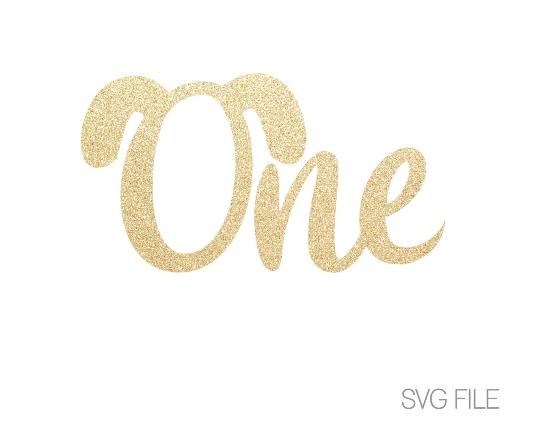 One Dog SVG File | First Birthday SVG | 1 Dog SVG | 1st Birthday ...