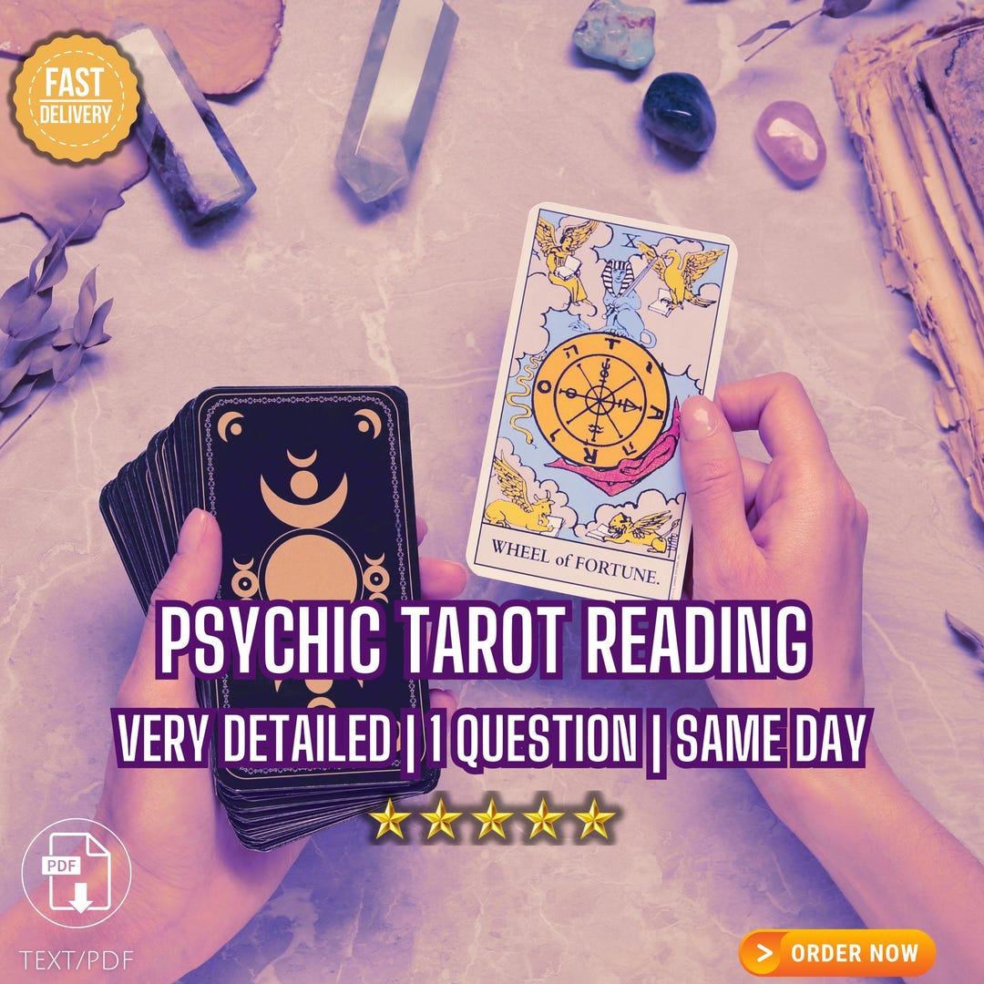 1 Question Reading Very Detailed Tarot Reading Accurate In-depth ...