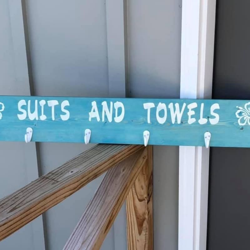 Pvc Towel Rack - Etsy