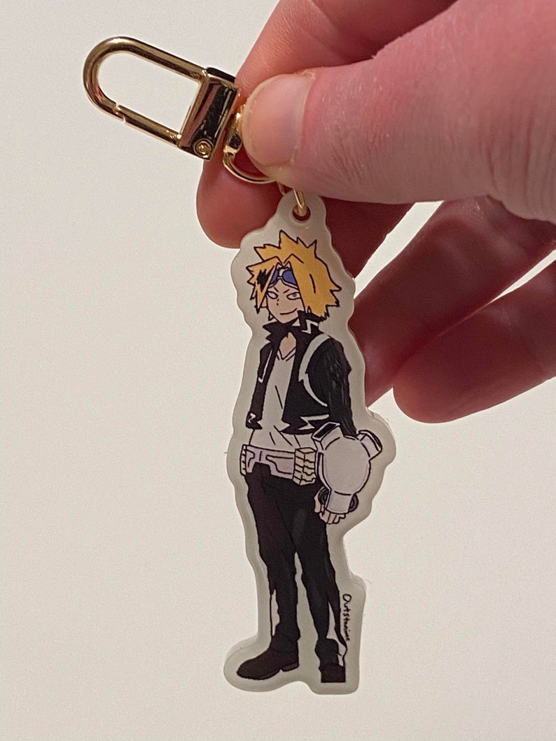Chargebolt Keychain - MHA - Etsy