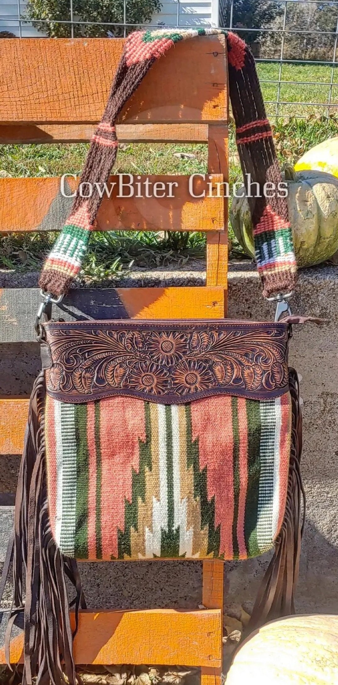 American Darling Purse With Mohair Strap - Etsy