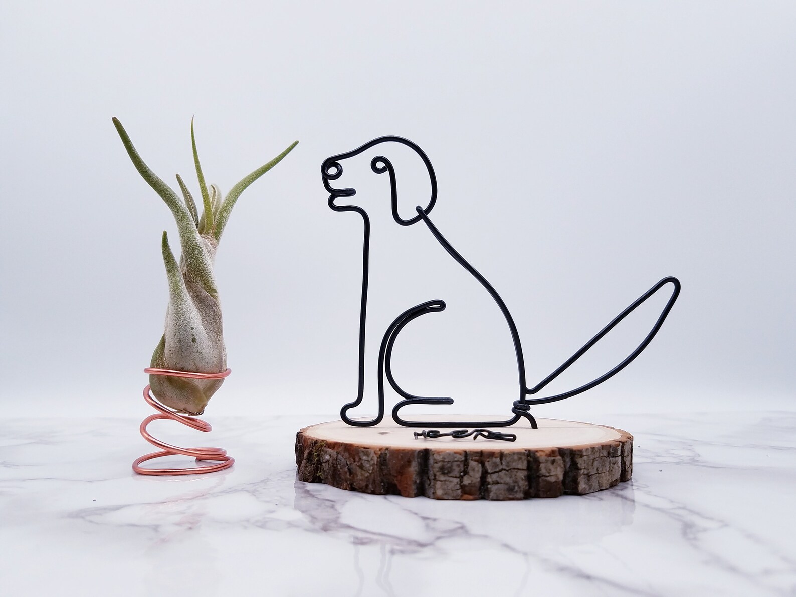 Wire Sculpture of Labrador Retriever Golden Retriever - Etsy