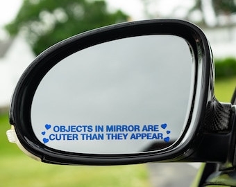 Objects in Mirror Are Ethereal Vinyl Bumper Sticker Decal Car Truck ...