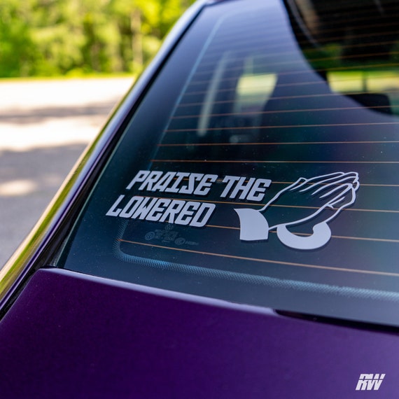 Lowered Sticker