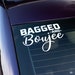 Bagged and Boujee Vinyl Bumper Sticker Decal Car Truck Window Laptop ...