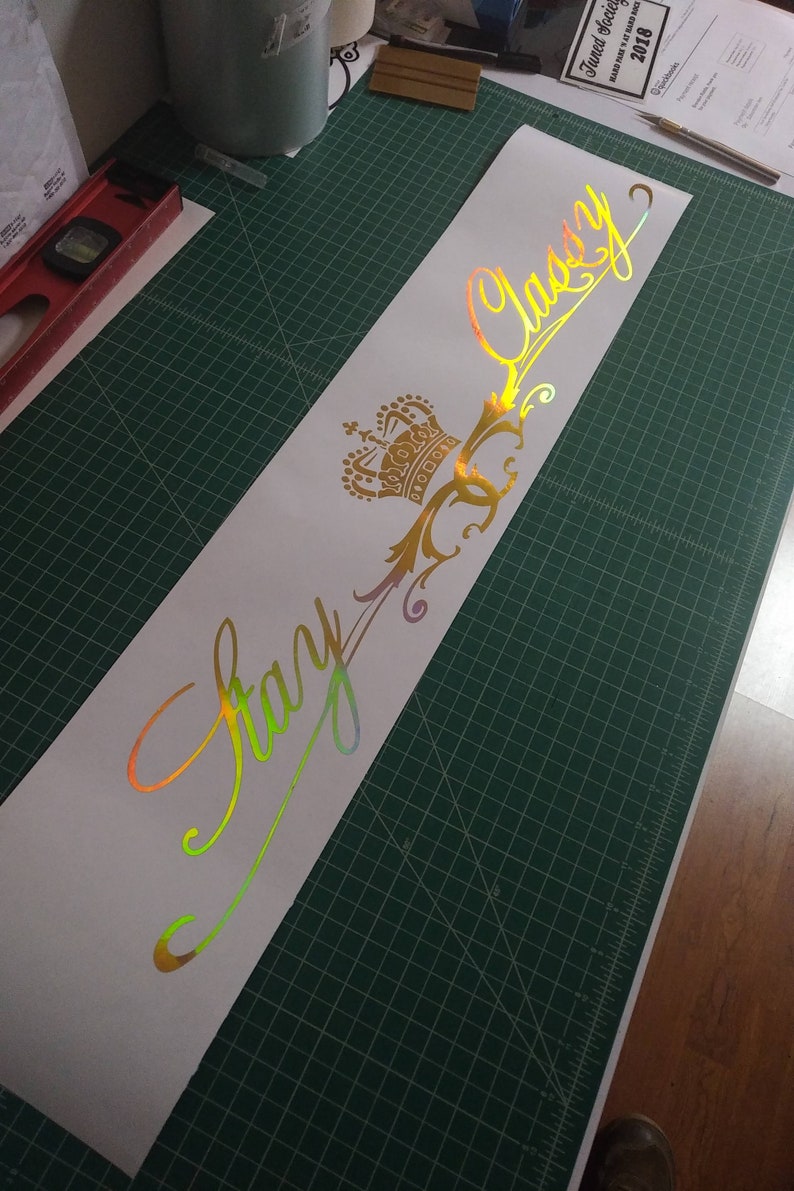 Stay Classy Windshield Banner Vinyl Bumper Sticker Decal Car | Etsy