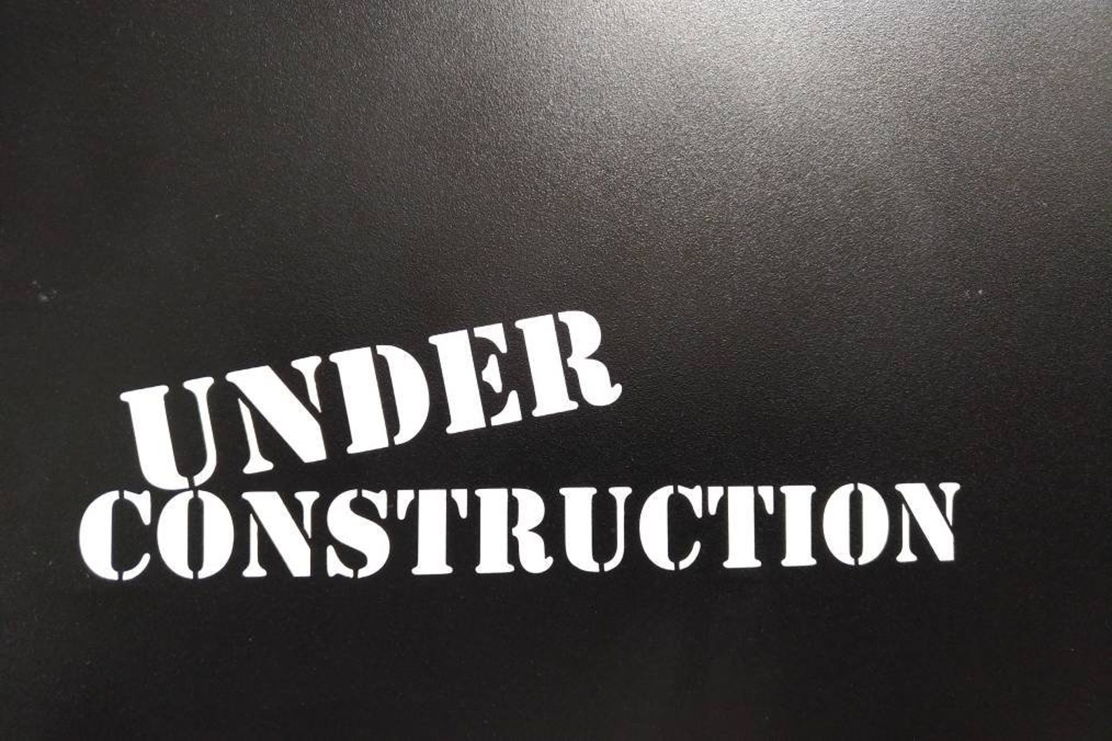 Under Construction Vinyl Bumper Sticker Decal Car Truck Window - Etsy