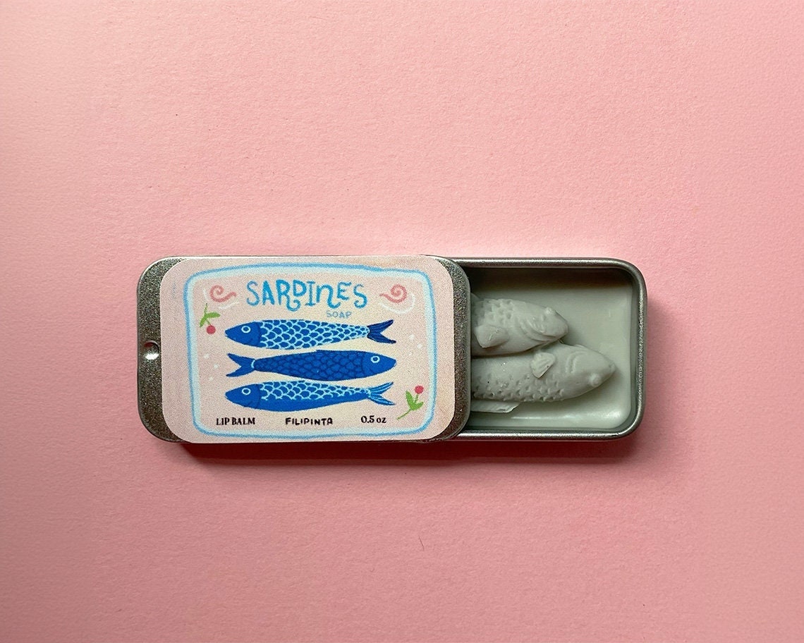 Sardine Lip Balm, Food Lip Balm, Novelty Lip Balm, Filipino Food, Asian ...