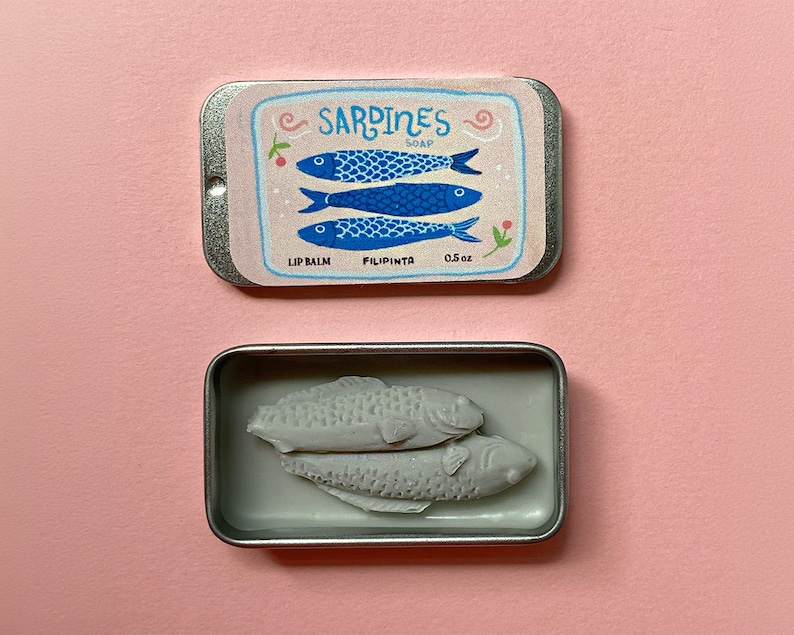 Sardine Lip Balm, Food Lip Balm, Novelty Lip Balm, Filipino Food, Asian ...