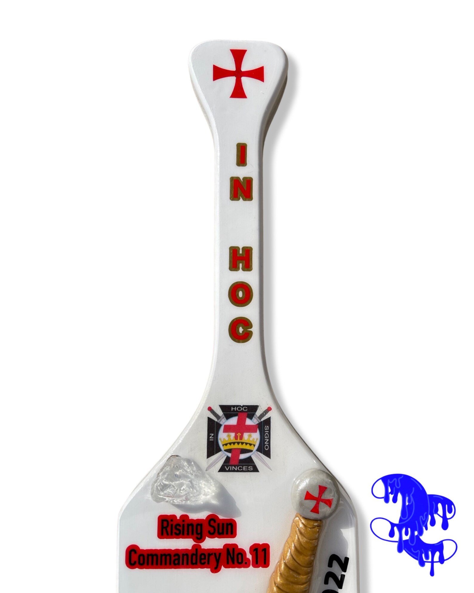 Masonic Knights Templar Paddle - Etsy