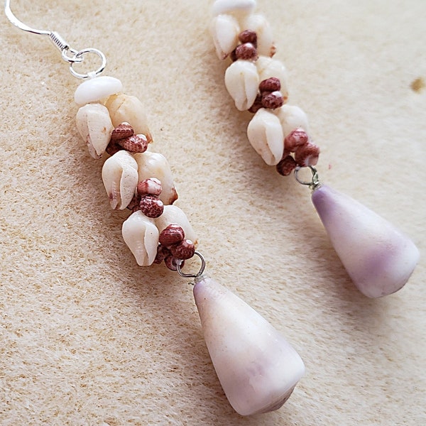 Shell Earrings - Etsy