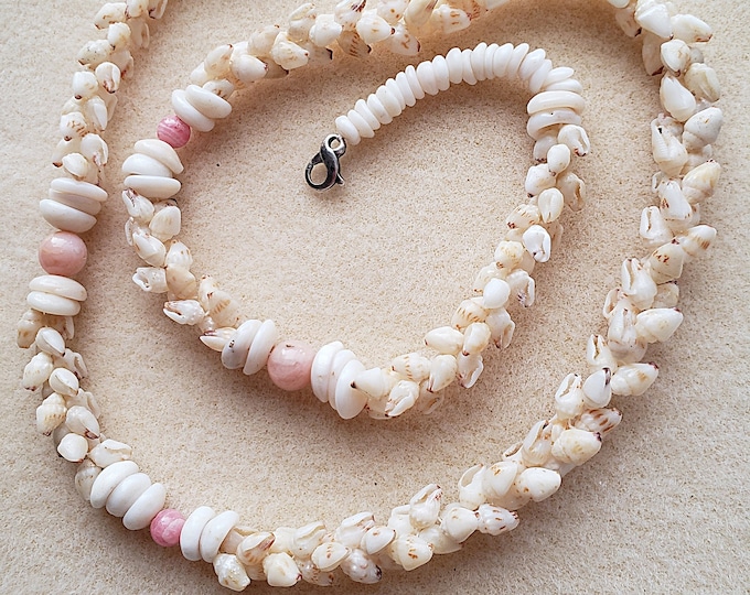 Authentic Niihau Shell Lei: Momi Pikake Style Hawaiian Necklace - Etsy