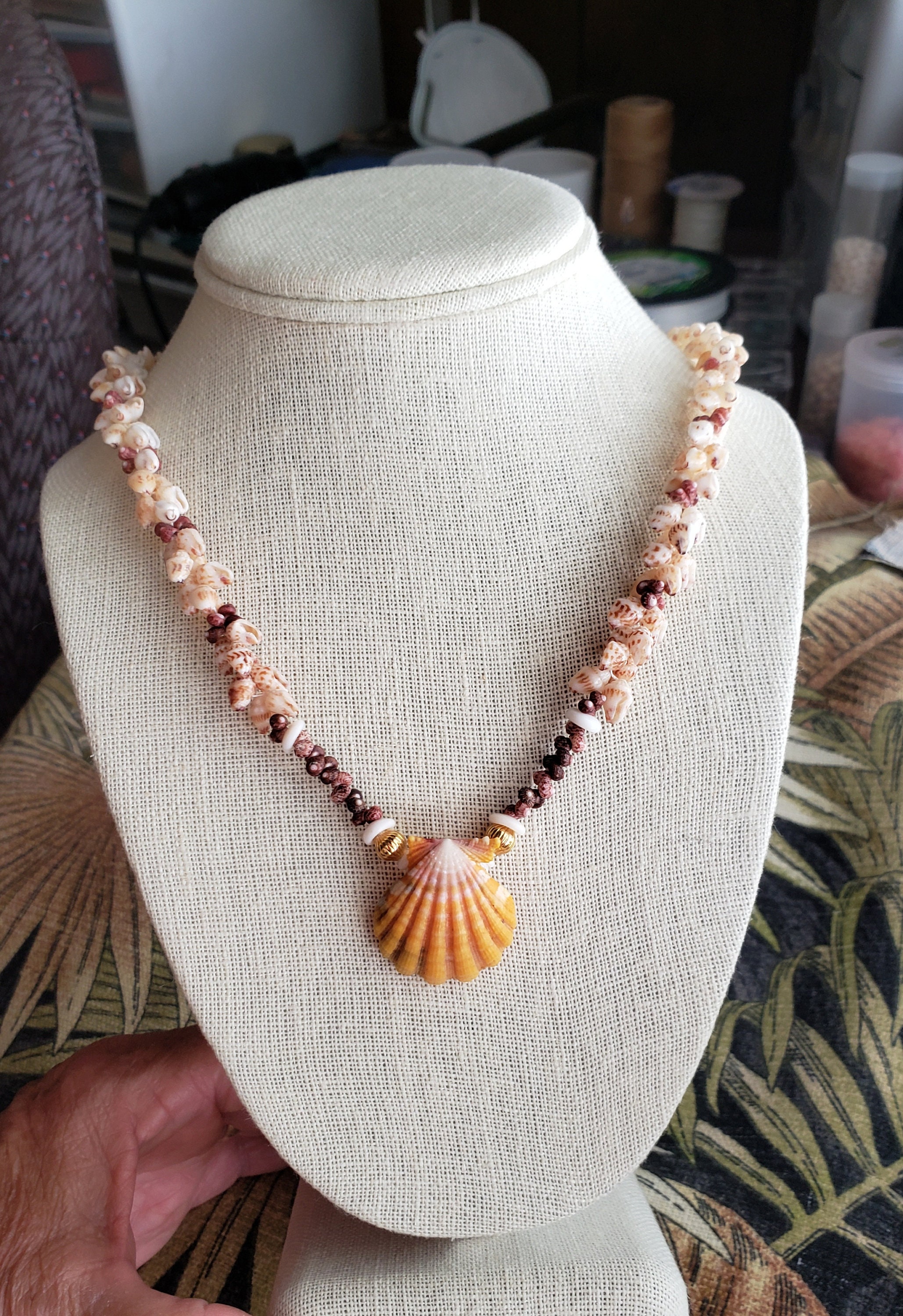 Momi Shell Lei Niihau Shell Jewelry Kahelelani Shell - Etsy