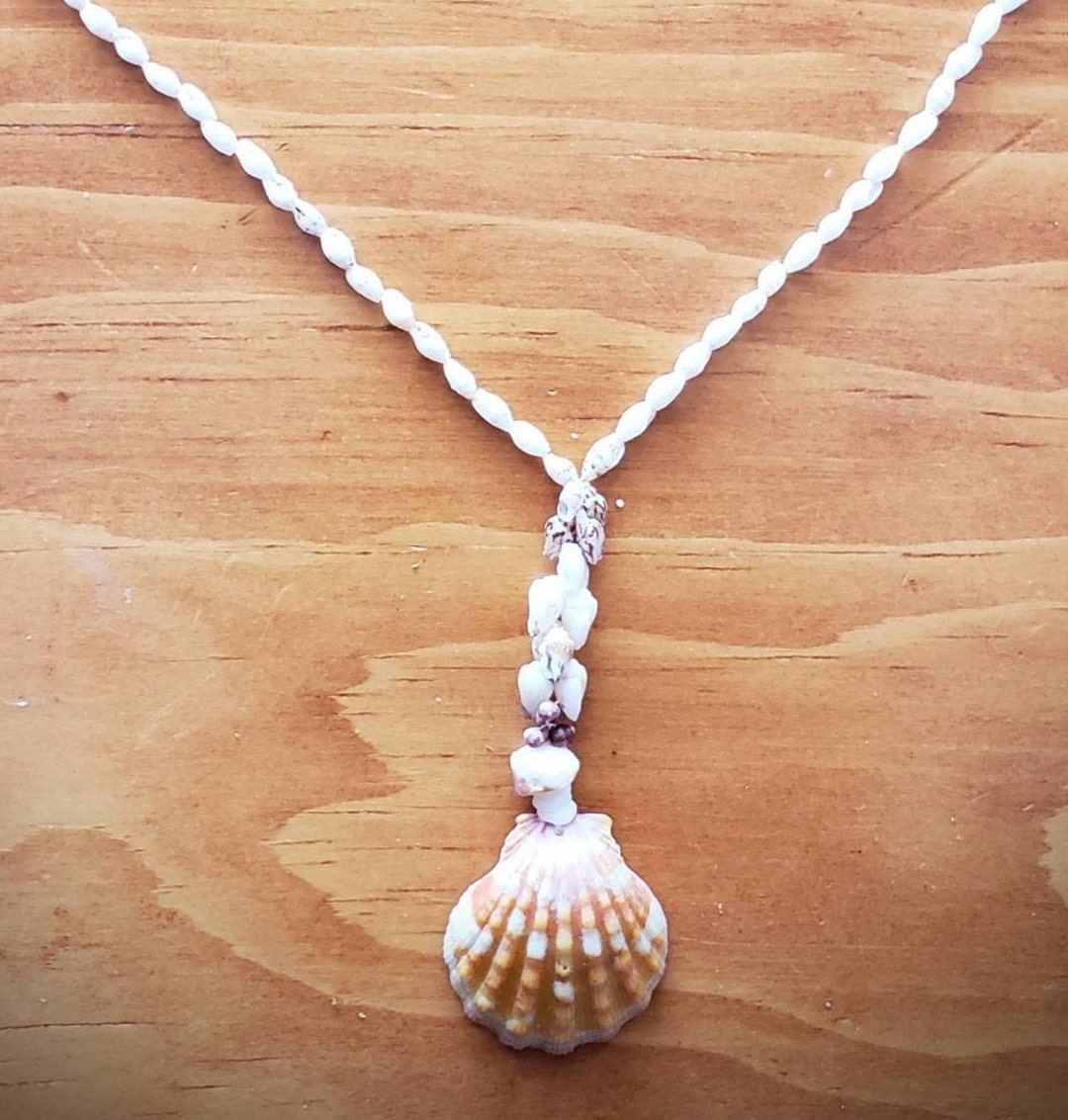 Hawaii Sunrise Shell Necklace Niihau Shell Jewelry Laiki - Etsy