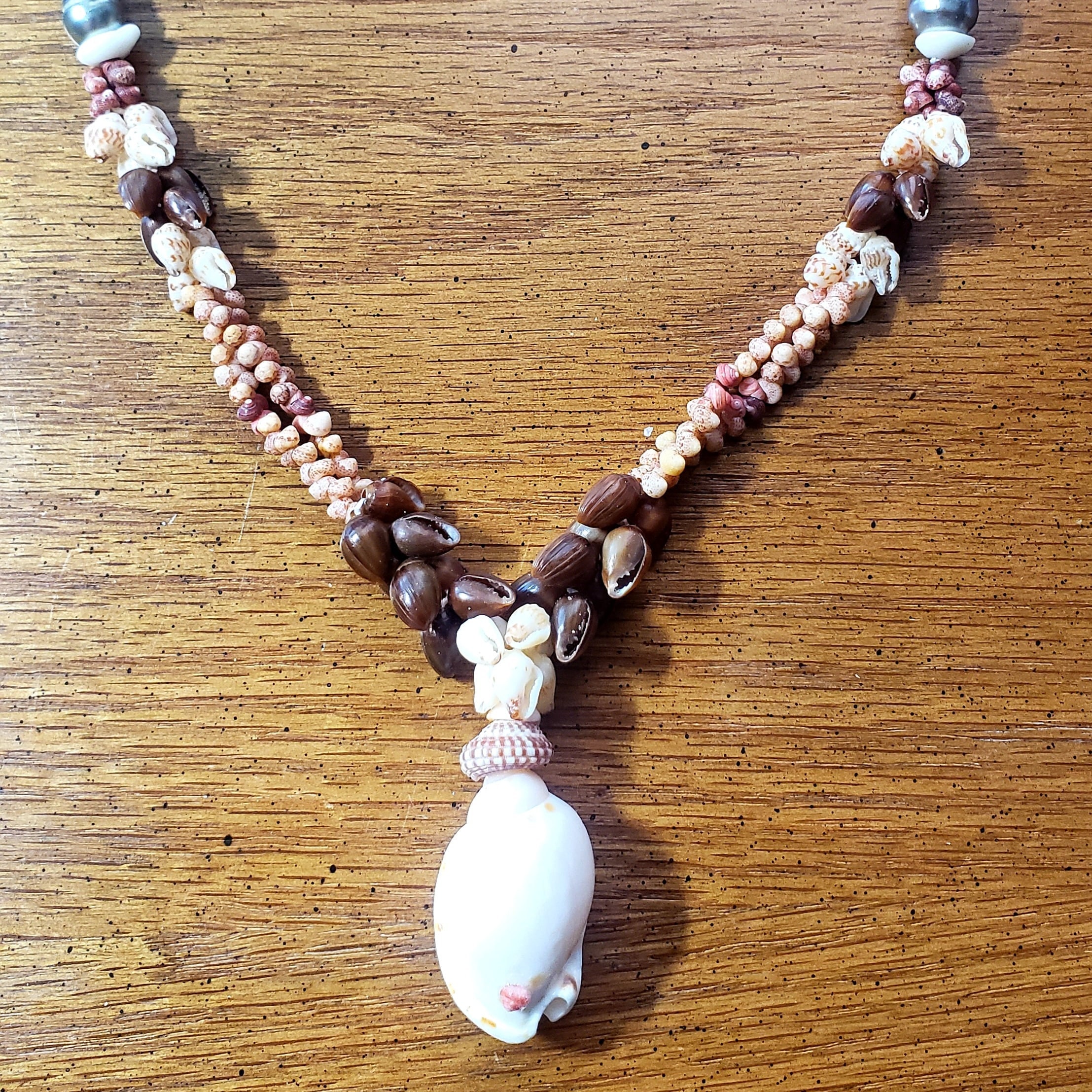 Hawaiian Shell Lei Poleho Shell Necklace Niihau Shell - Etsy