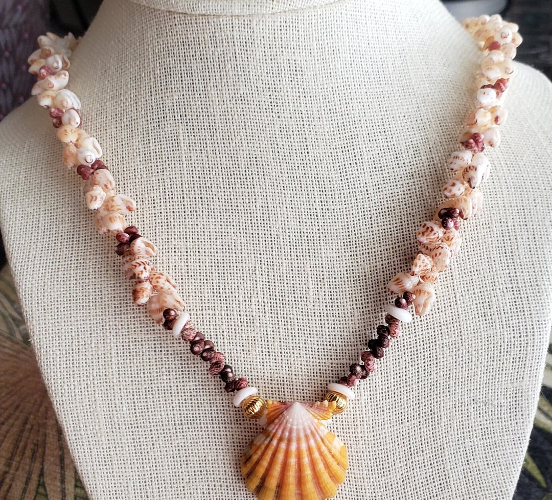 Momi Shell Lei Niihau Shell Jewelry Kahelelani Shell - Etsy