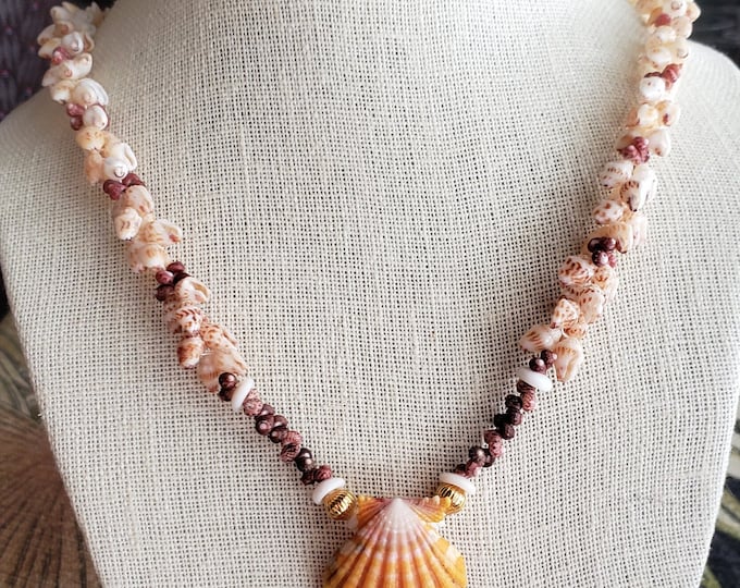Momi Shell Lei, Niihau Shell Jewelry, Kahelelani Shell Necklace ...