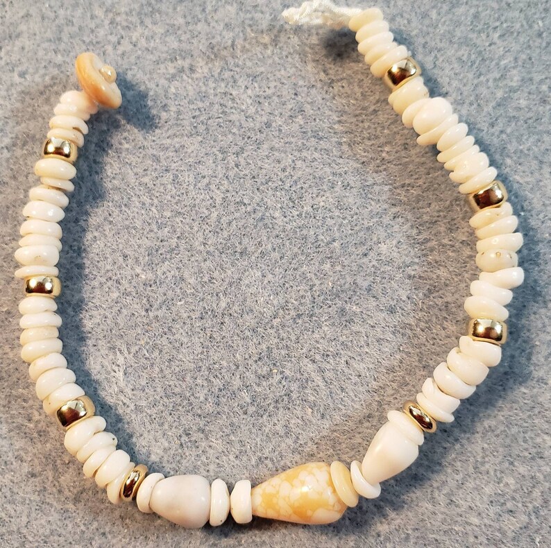 Hawaiian Puka Bracelet, Specter Cone Shell Bangle, Dwarf Cone Shell ...