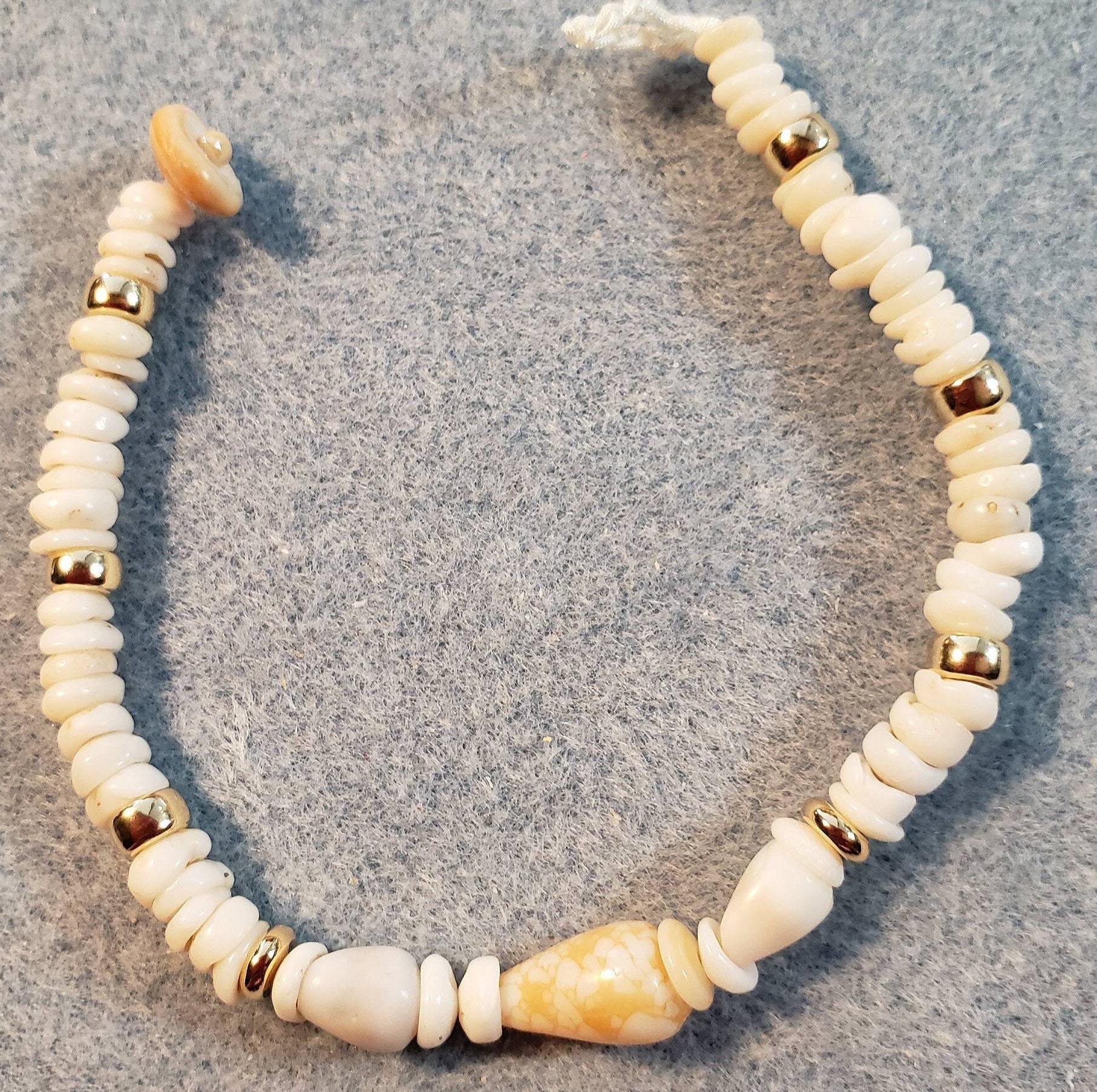 Hawaiian Puka Bracelet, Specter Cone Shell Bangle, Dwarf Cone Shell ...