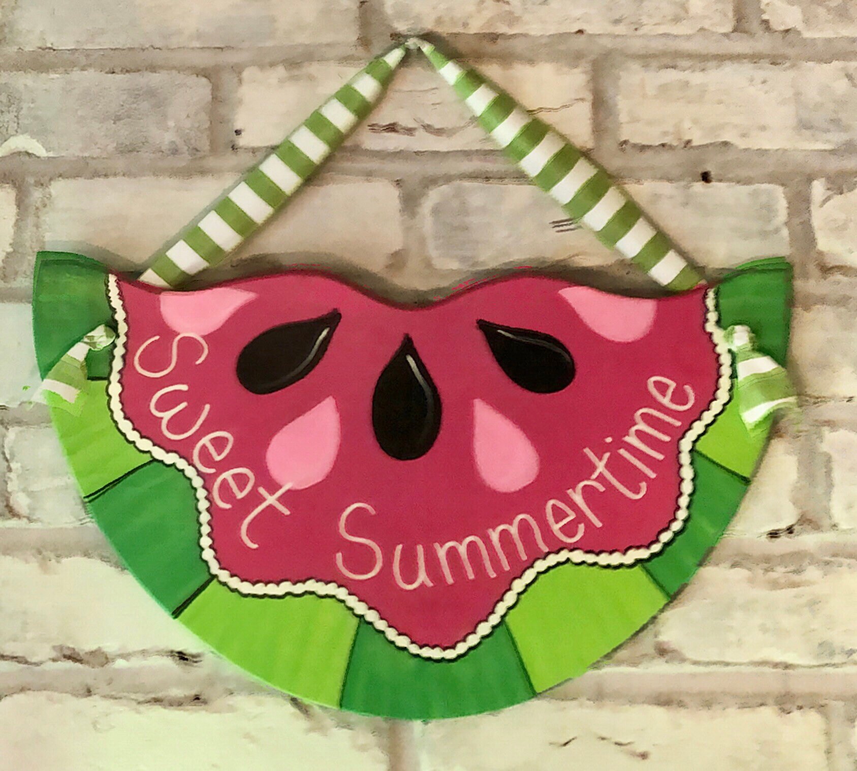Watermelon Watermelon Door Decor Summer Decor Welcome Door - Etsy UK