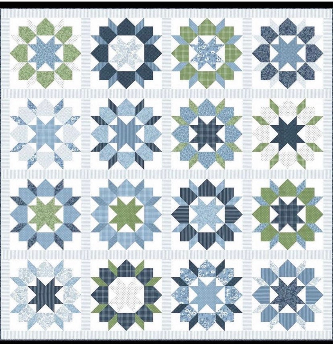 PREORDER - Nantucket Swoon 16 Quilt Kit - Thimbleblossoms Camille ...