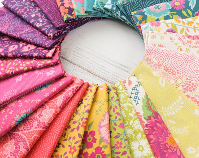 Nantucket Summer Half Yard Bundle - Thimbleblossoms Camille Roskelley ...